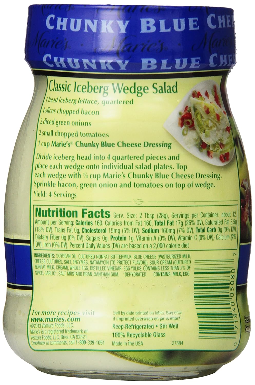 Newk's Blue Cheese Dressing Nutrition at Leo Rey blog