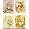 Amazon.com: Wall Decor Art Print The Tale of Peter Rabbit Beatrix ...