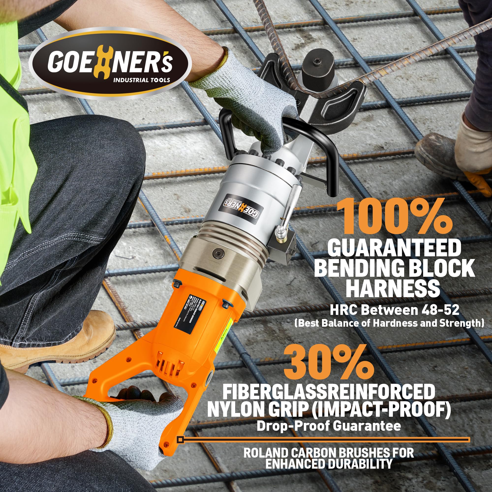 Mua Upgraded 1400W Electric Rebar Bender, Portable Hydraulic Rebar ...