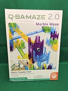 Amazon.com: MindWare Q-BA-Maze Rails Creator Set: Toys & Games
