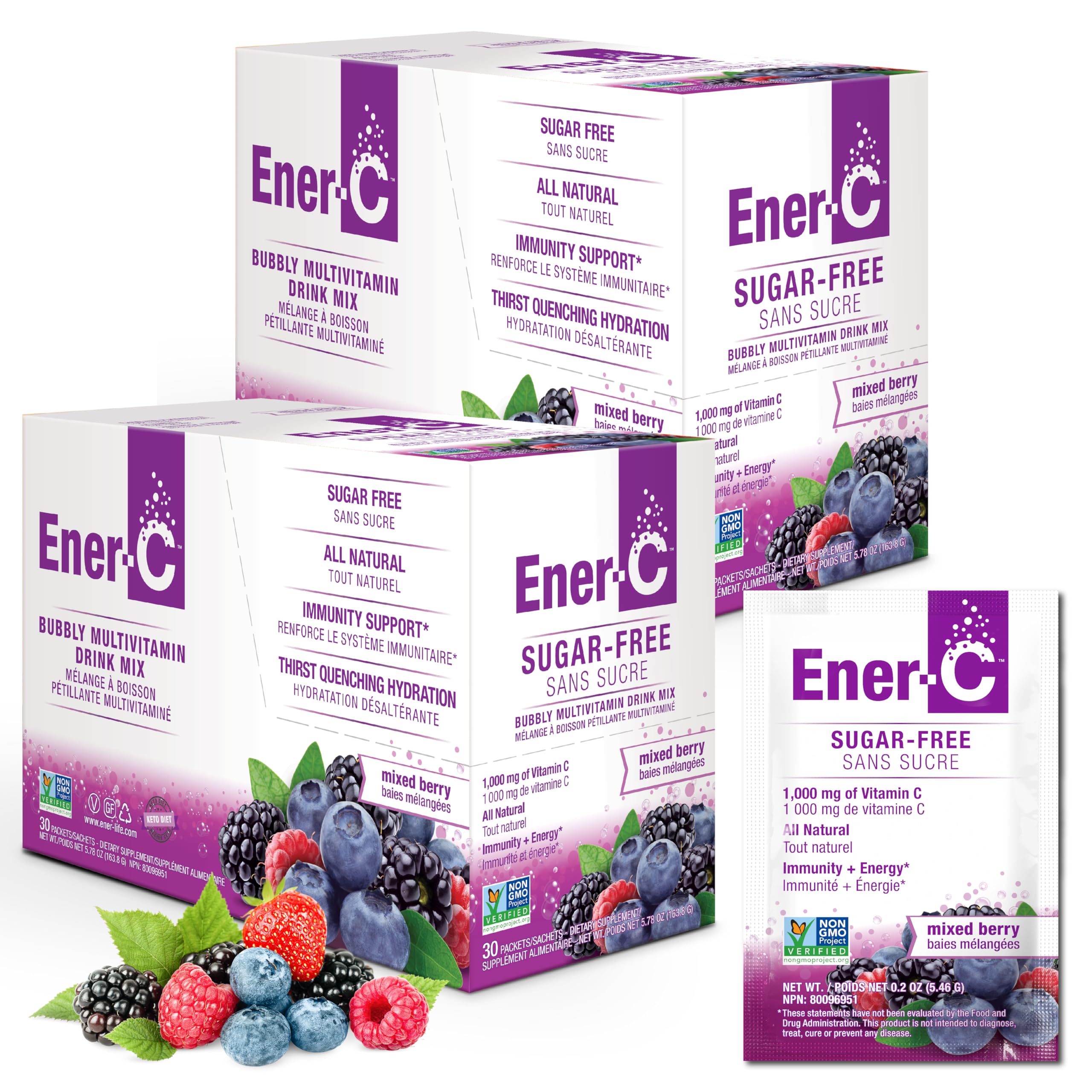 Mua Ener-C Sugar Free Multivitamin Drink Mix - Vitamin Powder for Water ...