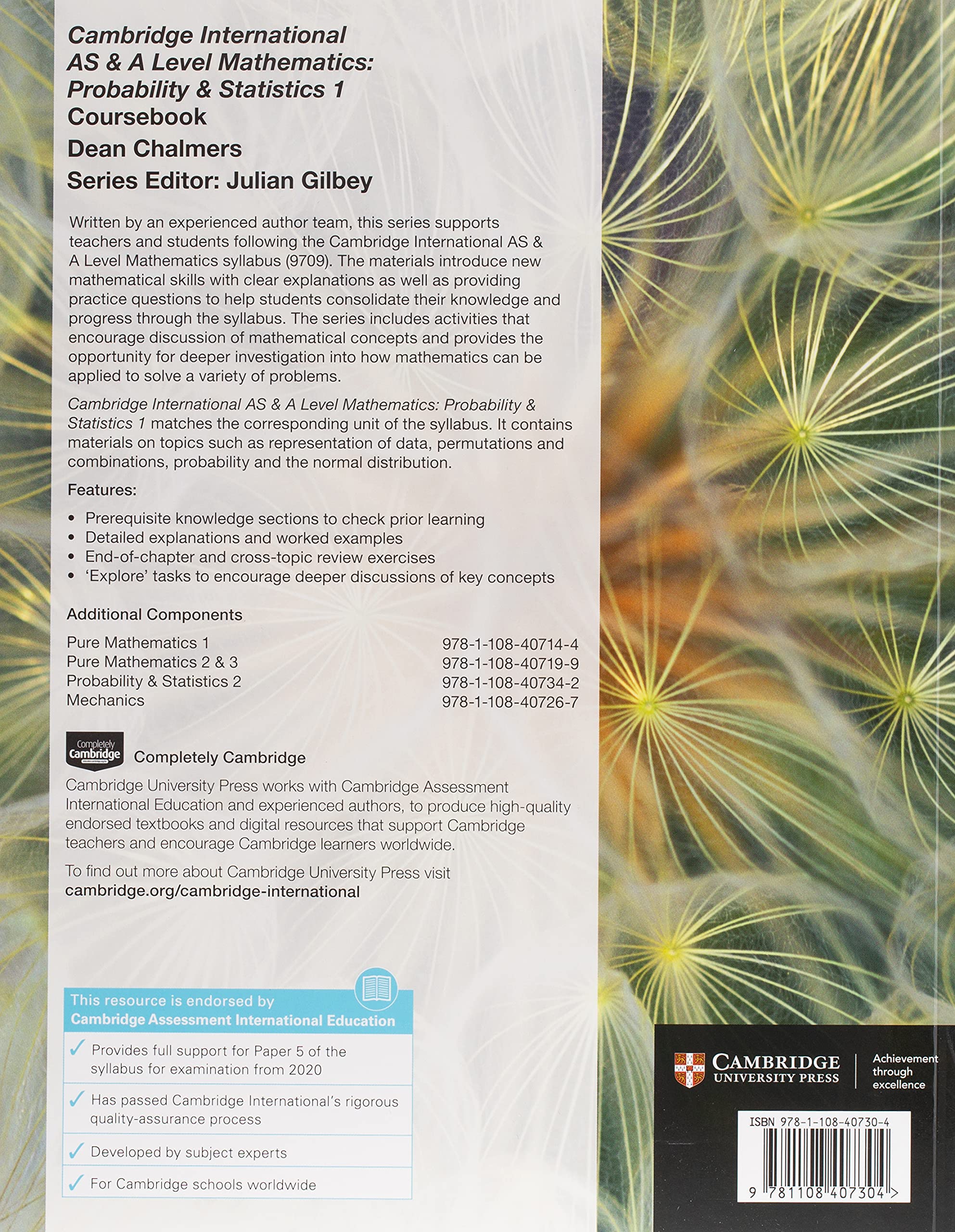 Mua Cambridge International AS & A Level Mathematics: Probability ...