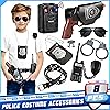 Deluxe All-In-One Police Accessories Role Play Set For Kids, include ...