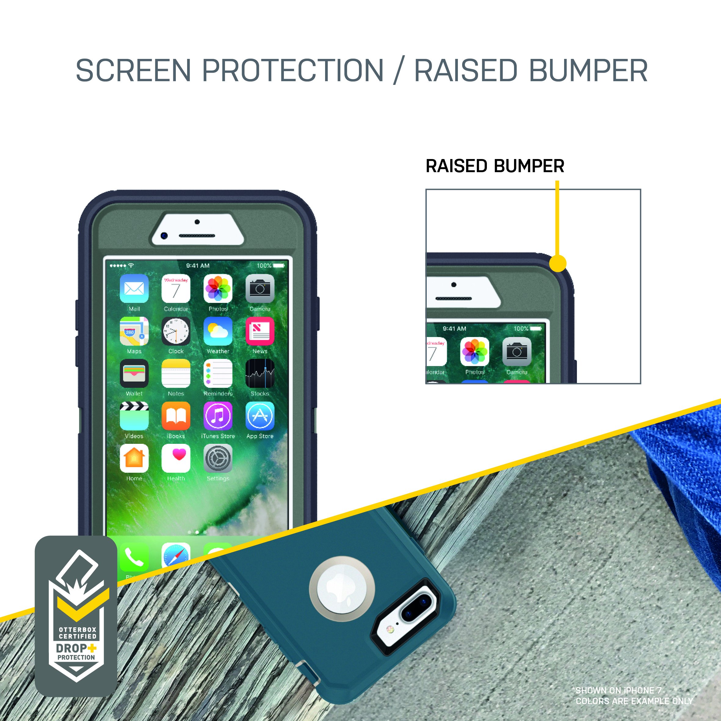 Mua OTTERBOX DEFENDER SERIES Case for iPhone 8 PLUS & iPhone 7 PLUS ...