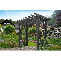 Craftsman Arbor Style Trellis Small Roman Arch Arbor | Amish Garden