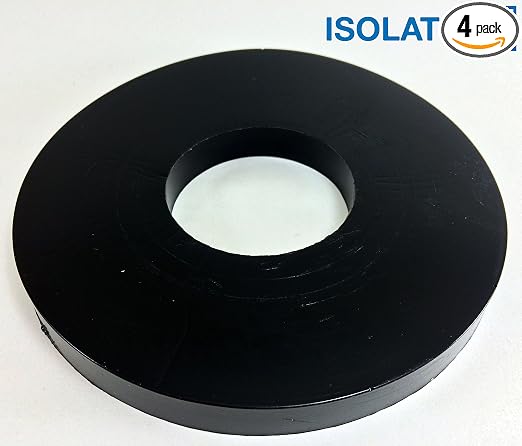 Isolate It Sorbothane Vibration Isolation Washer 50 Duro 0.5 ID - 1.25 ...