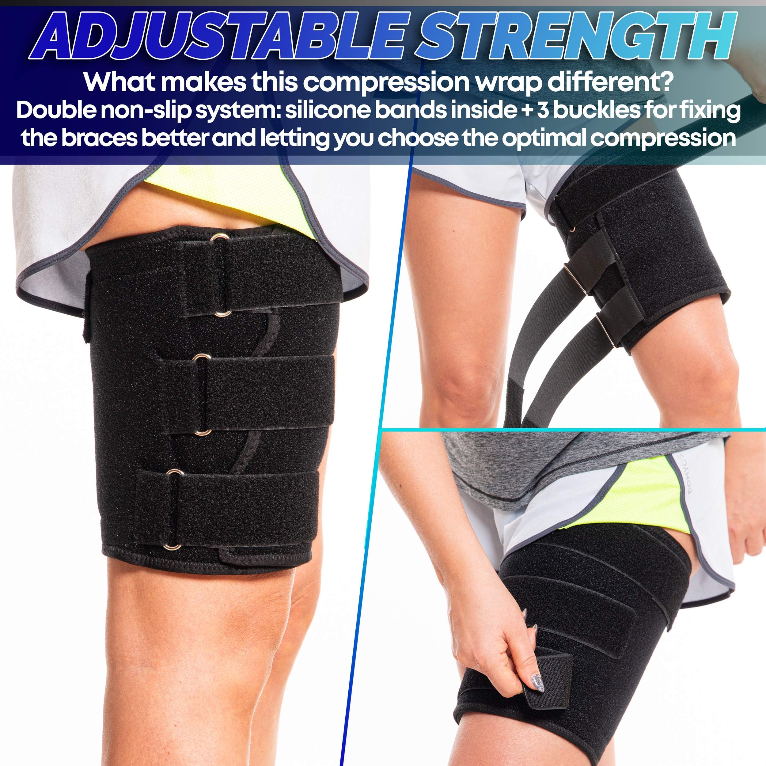 Mua Hamstring Compression Sleeve Recovery Support – Non-Slip Groin Wrap ...