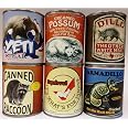Amazon.com: Six-Pack of Gag Canned Meat: Creamed Possum, Armadillo ...