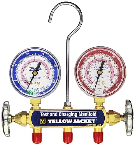Yellow Jacket 41712 Manifold, bar/psi, R-410A in Oman | Whizz Manifolds