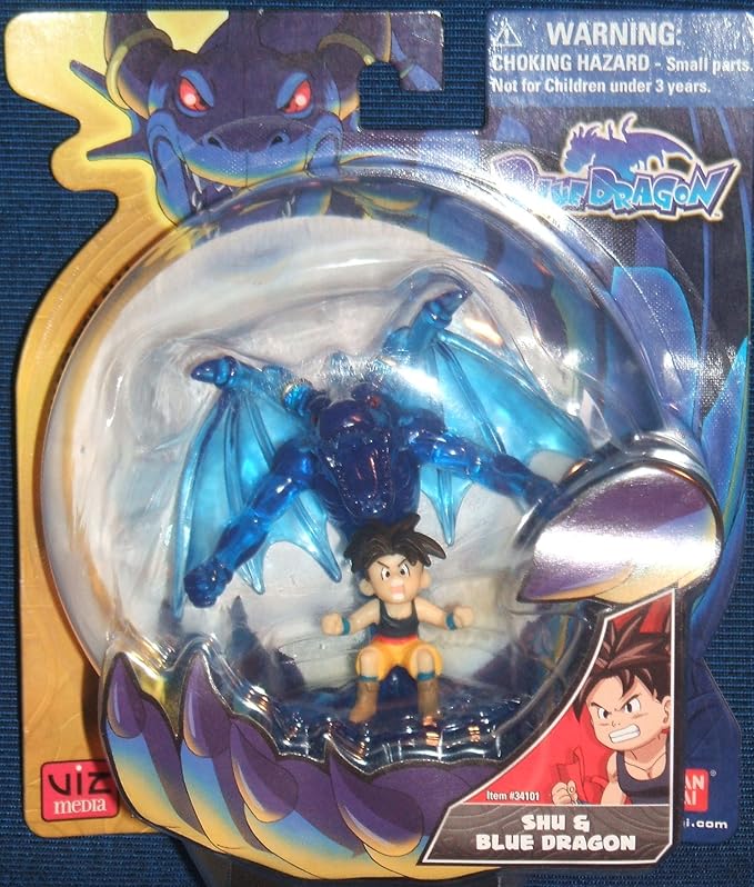 Blue Dragon Basic Figure - Shu & Blue Dragon: Amazon.co.uk: Toys & Games