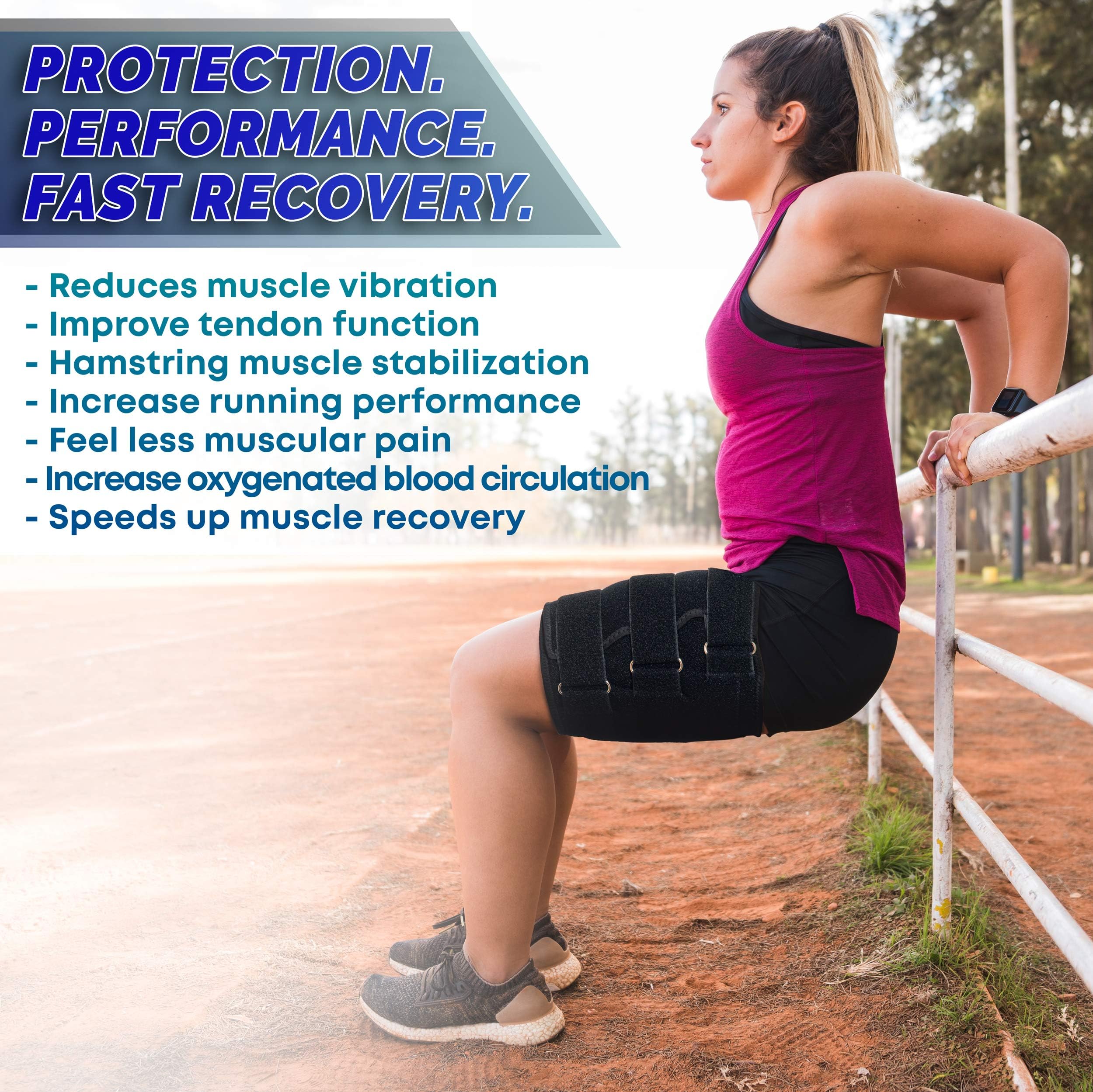 Mua Hamstring Compression Sleeve Recovery Support – Non-Slip Groin Wrap ...