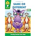 Amazon.com: School Zone Same or Different Workbook: 64 Pages, Preschool ...