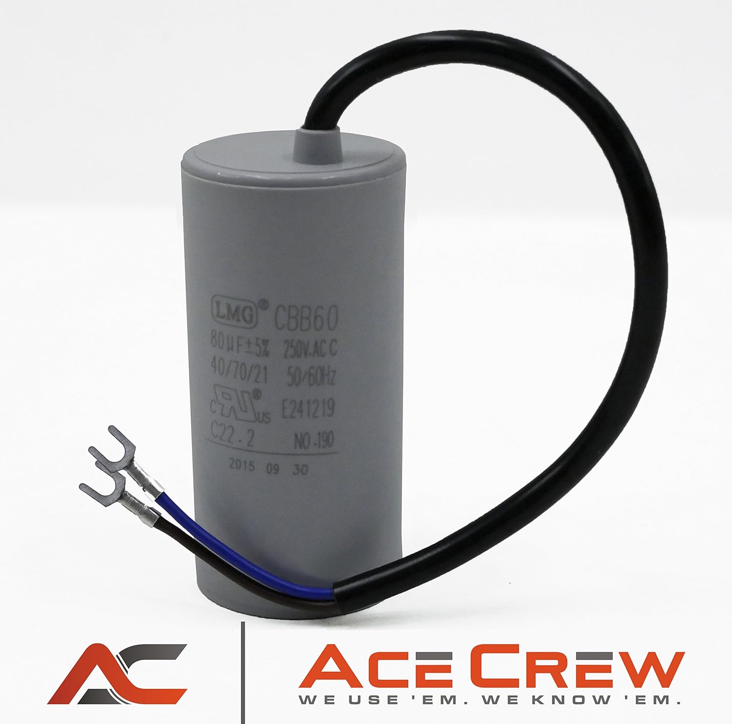 CBB60 AC 250VAC 80uf Motor Capacitor tillescenter Industrial Electrical ...