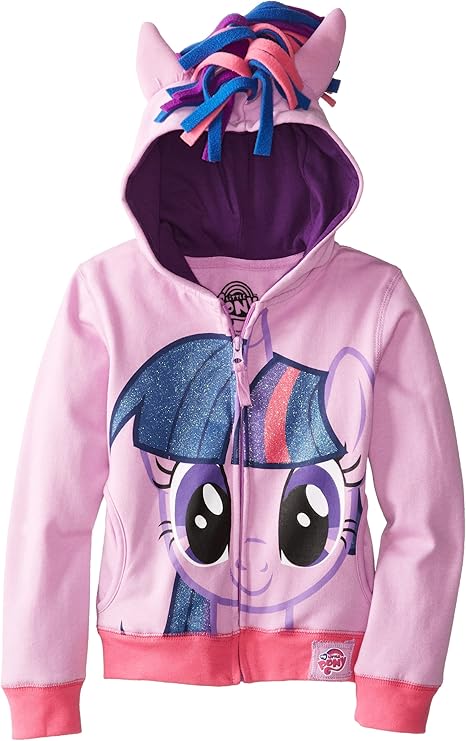 My Little Pony Girls' Hooded Sweatshirt: Amazon.co.uk: Clothing