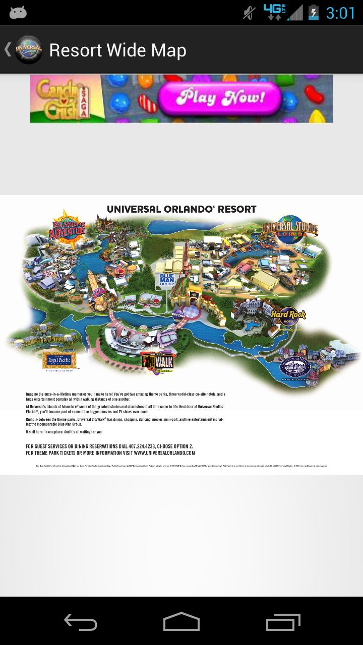 Universal Orlando Resort Maps - Want It All