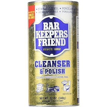 Amazon.com: Bar Keepers Friend Powder Cleanser (12 oz - 4-pack ...
