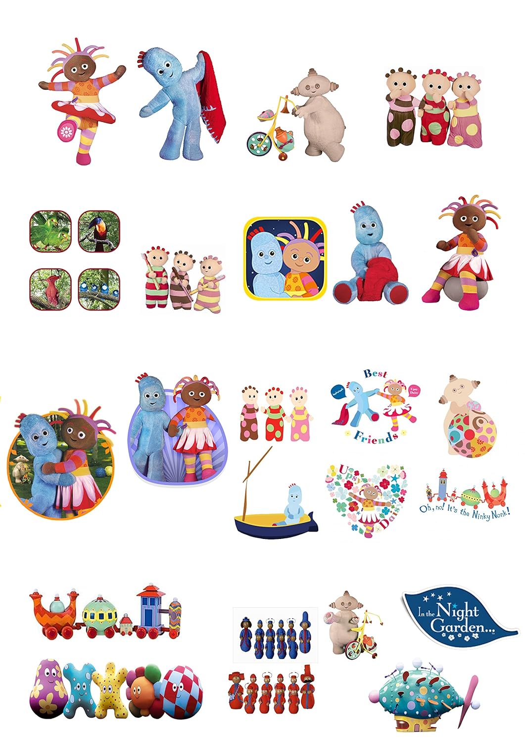 Who Are The Characters In Night Garden | Fasci Garden