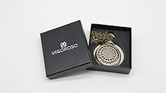 Amazon.com: VIGOROSO Mens Pocket Watch Black Butler Antique Hollow ...