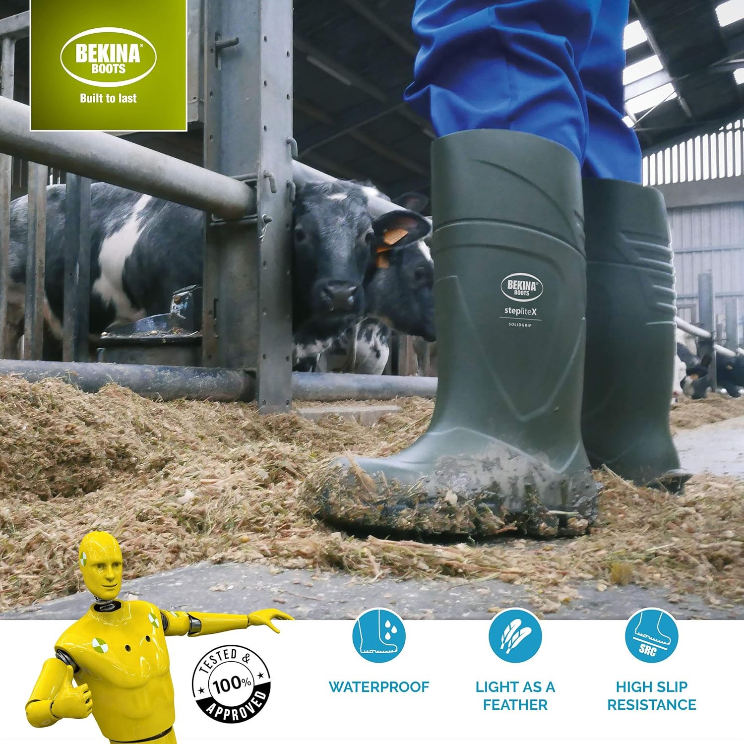 Robust Safety Boots for Men and Women with Steel Toecap and Steel Sole ...