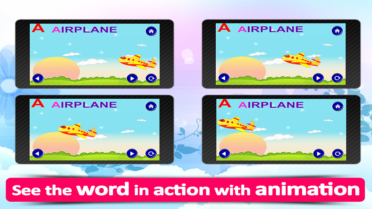 Tap and learn ABC, Preschool kids game to learn alphabets, phonics with animation and sound lite ...