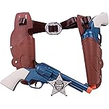 Amazon.com: Toy Cowboy Guns and Holster Set: Toys & Games
