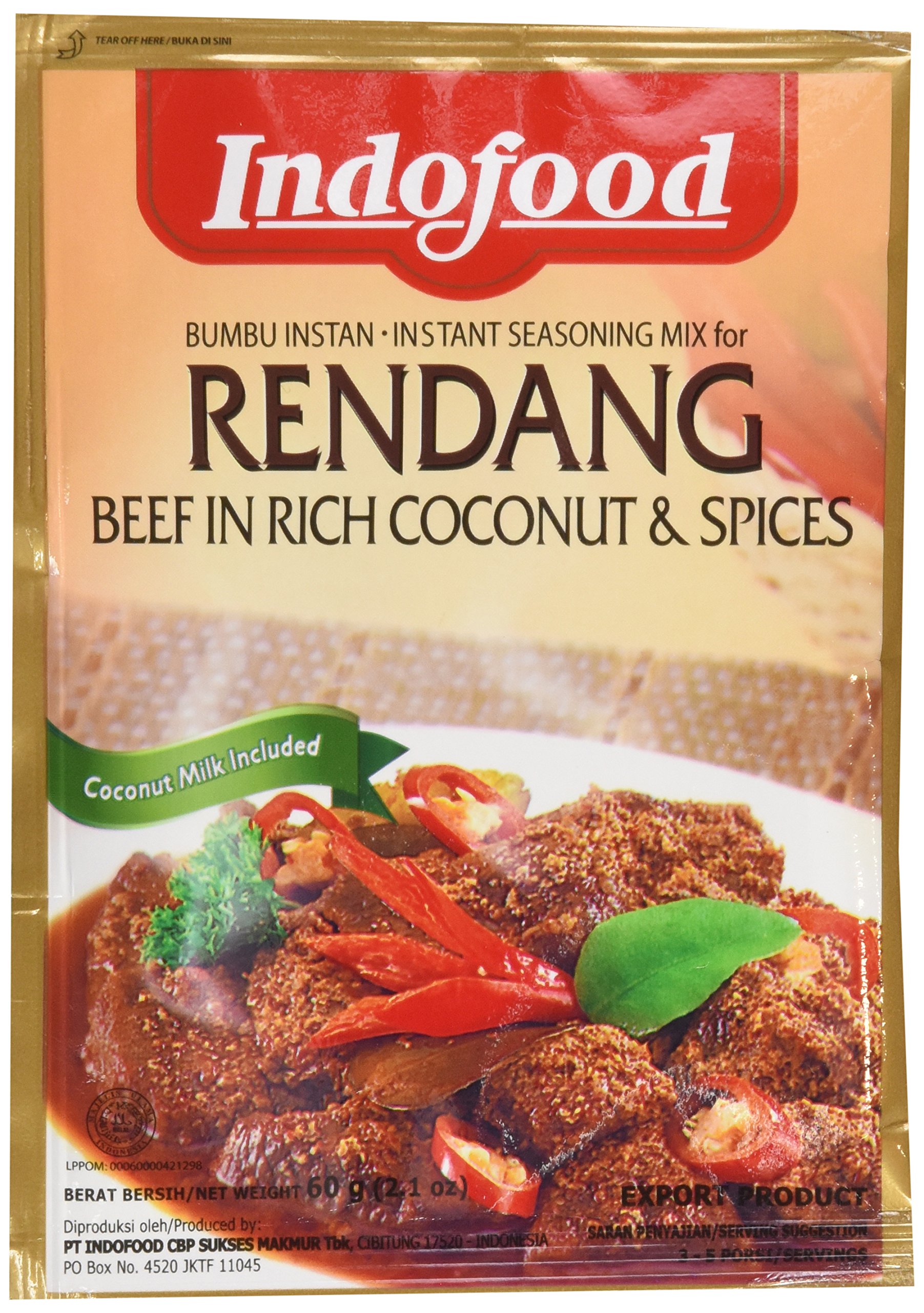 Amazon.com : bamboe - RENDANG - INDONESIAN DRY CURRY PASTE - INDONESIAN ...