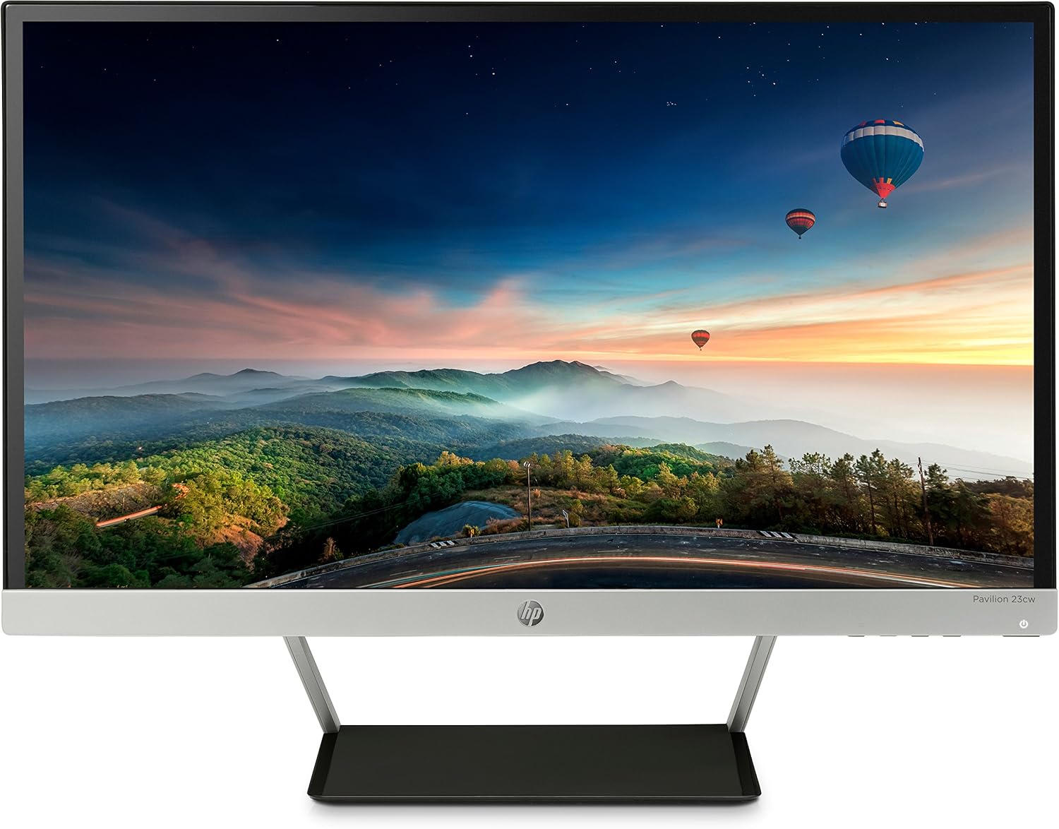 HP 23cw 23" Negro, Plata Full HD Matt - Monitor (1920 x 1080 Pixeles ...