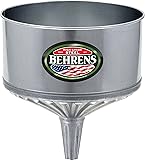 Amazon.com : Behrens GF21 Galvanized Steel 14" Flex Spout Funnel with ...