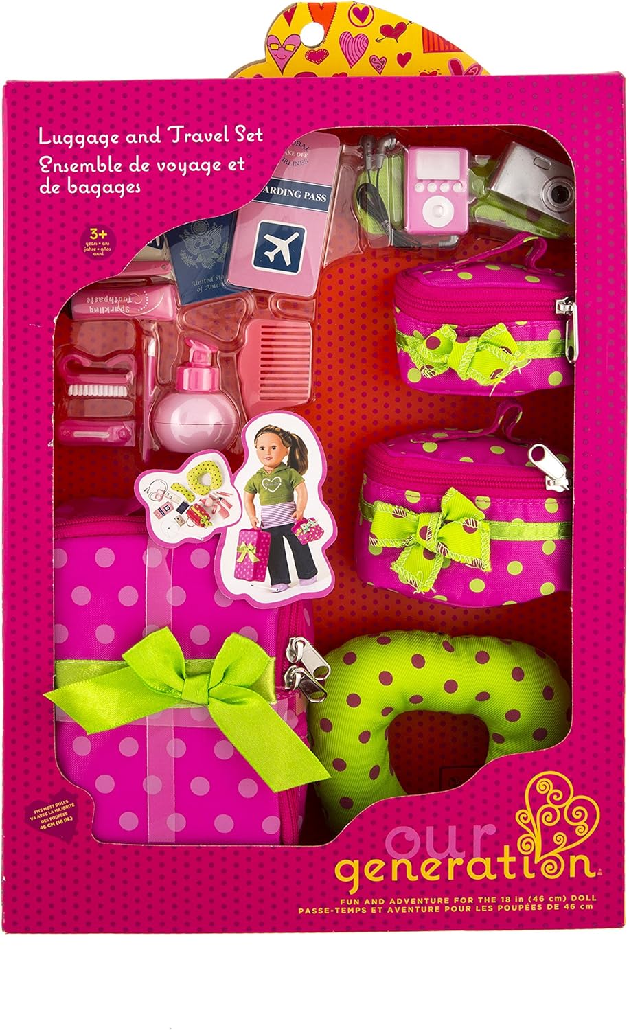 Our Generation Luggage and Travel Set for 18 Inch Dolls – BigaMart