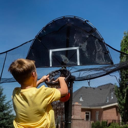 Trampoline Basketball Hoop Attachment 14FT Trampoline Basketball