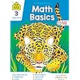 School Zone - Math Basics 3 Workbook - 64 Pages, Ages 8 to 9, 3rd Grade ...