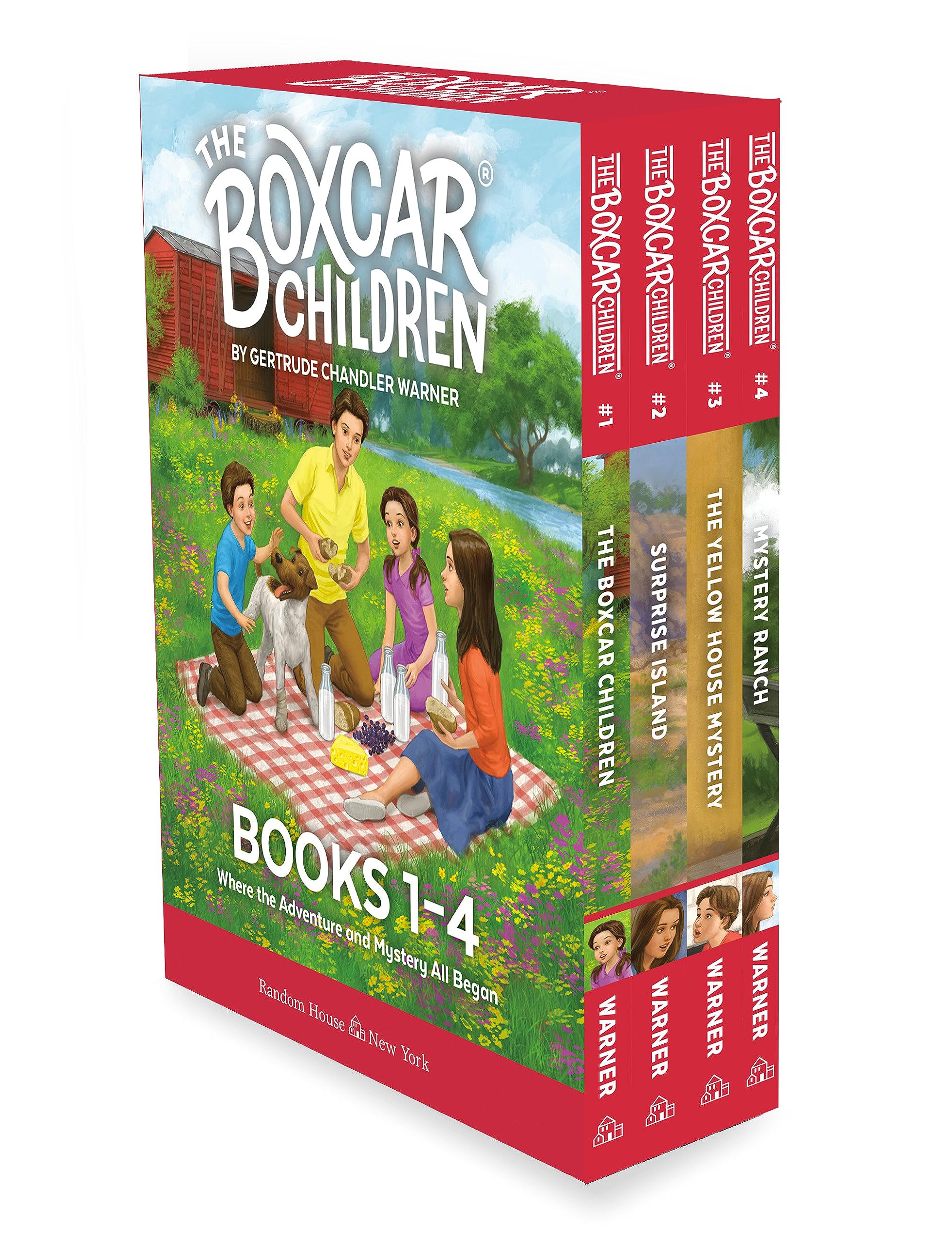 Mua The Boxcar Children Mysteries Boxed Set 1-4: The Boxcar Children ...