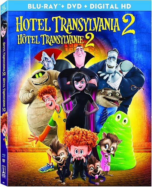 Hotel Transylvania 2 Bilingual Blu-ray + DVD + Digital HD: Amazon.ca ...