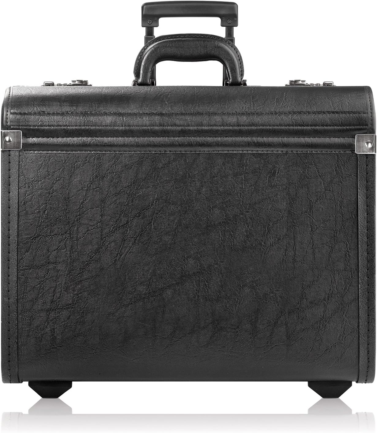 Solo Classic Rolling Catalog Case, Black with Dual Combination Locks ...