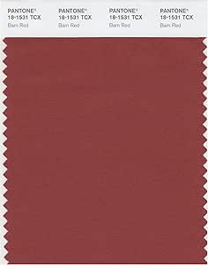 PANTONE Smart 18-1531X Color Swatch Card, Barn Red - Wall Decor ...