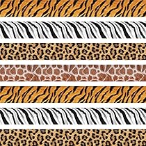Zebra Print Border Clipart Animal Print Bulletin Board Border Jungle