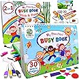 Amazon.com: Panda Brothers Toddler Busy Book, Montessori Toys for 3 4 5 ...