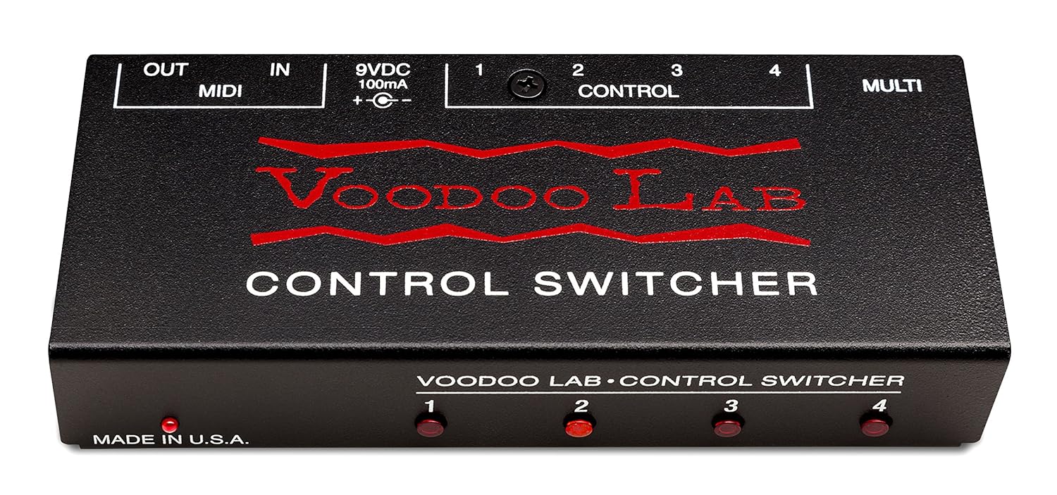 Voodoo Lab Control Switcher MIDI Amp Commander: Amazon.co.uk: Musical ...