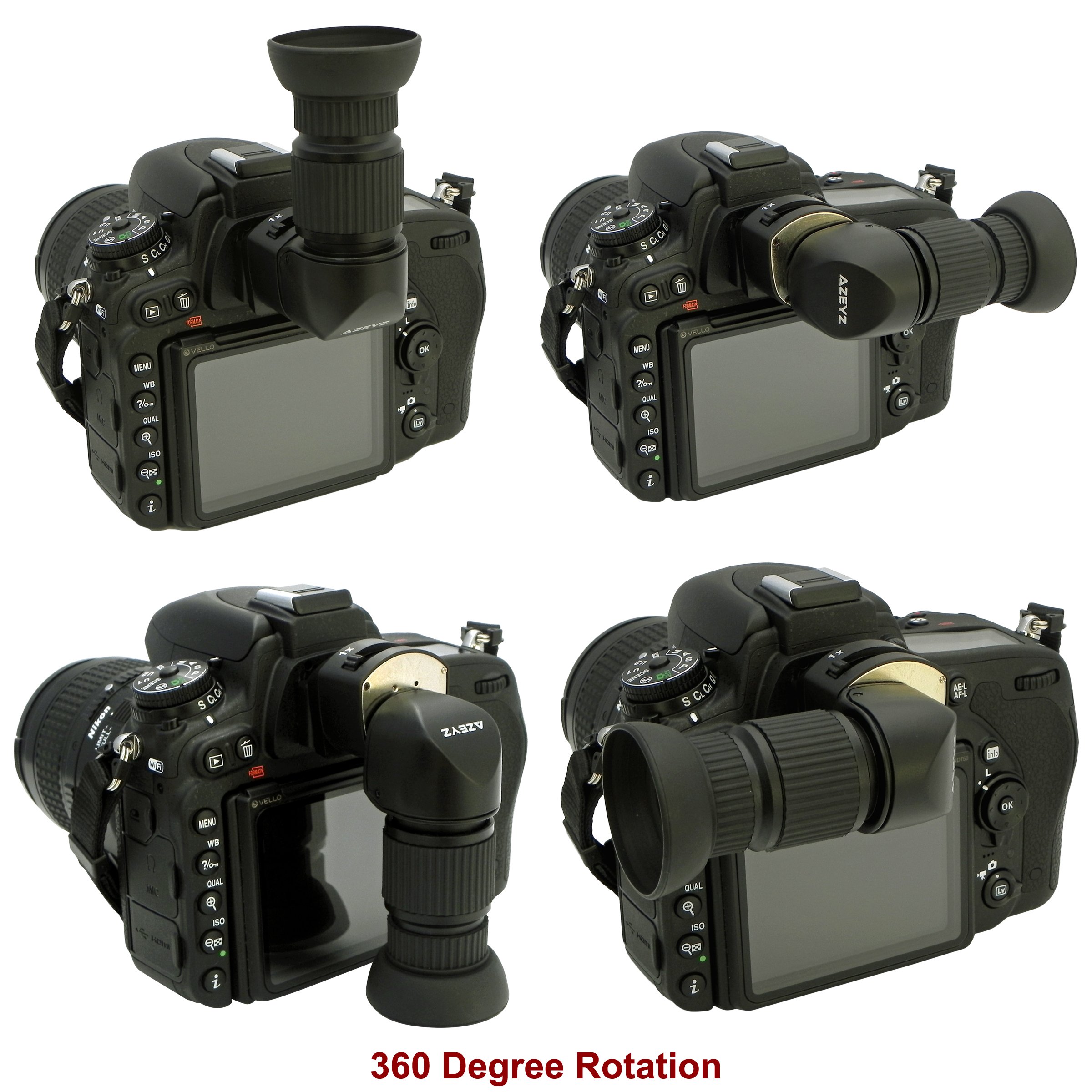 Viewfinder Right Angle Viewfinder With 1x - 2.5X Magnification For ...