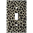 Amazon.com: Art Plates - Leopard Print Switch Plate - Single Toggle ...