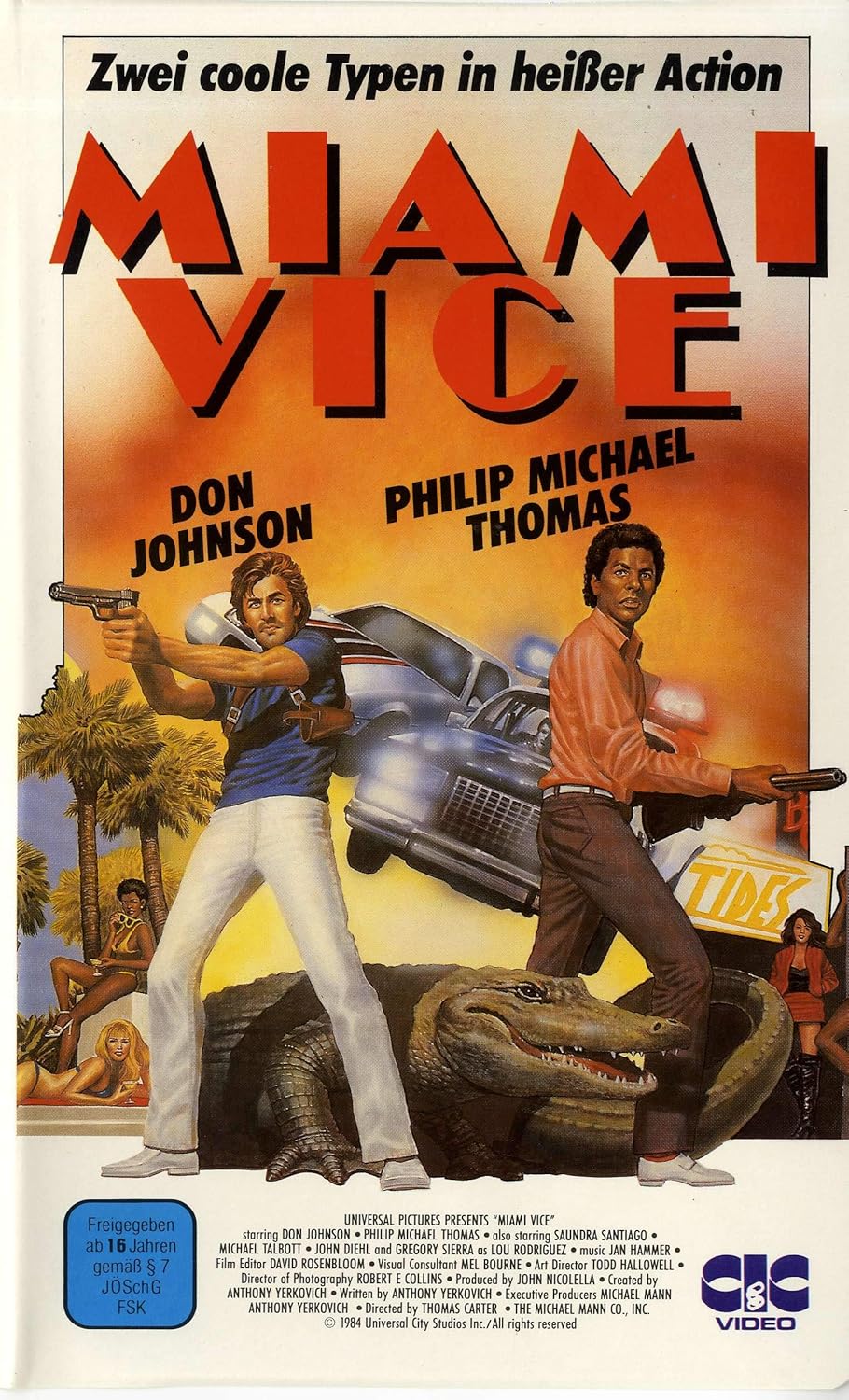 Miami Vice 1 [VHS] : Johnson, Don, Thomas, Philip Michael, Sierra ...