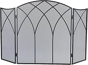 Amazon.com: Pleasant Hearth Gothic Fireplace Screen : Home & Kitchen