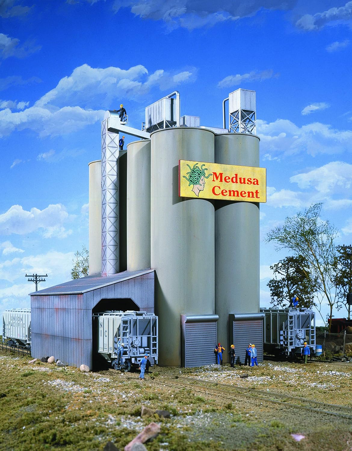 Walthers HO Scale Cornerstone Series174 Medusa Cement Company 9 x 7 x x ...
