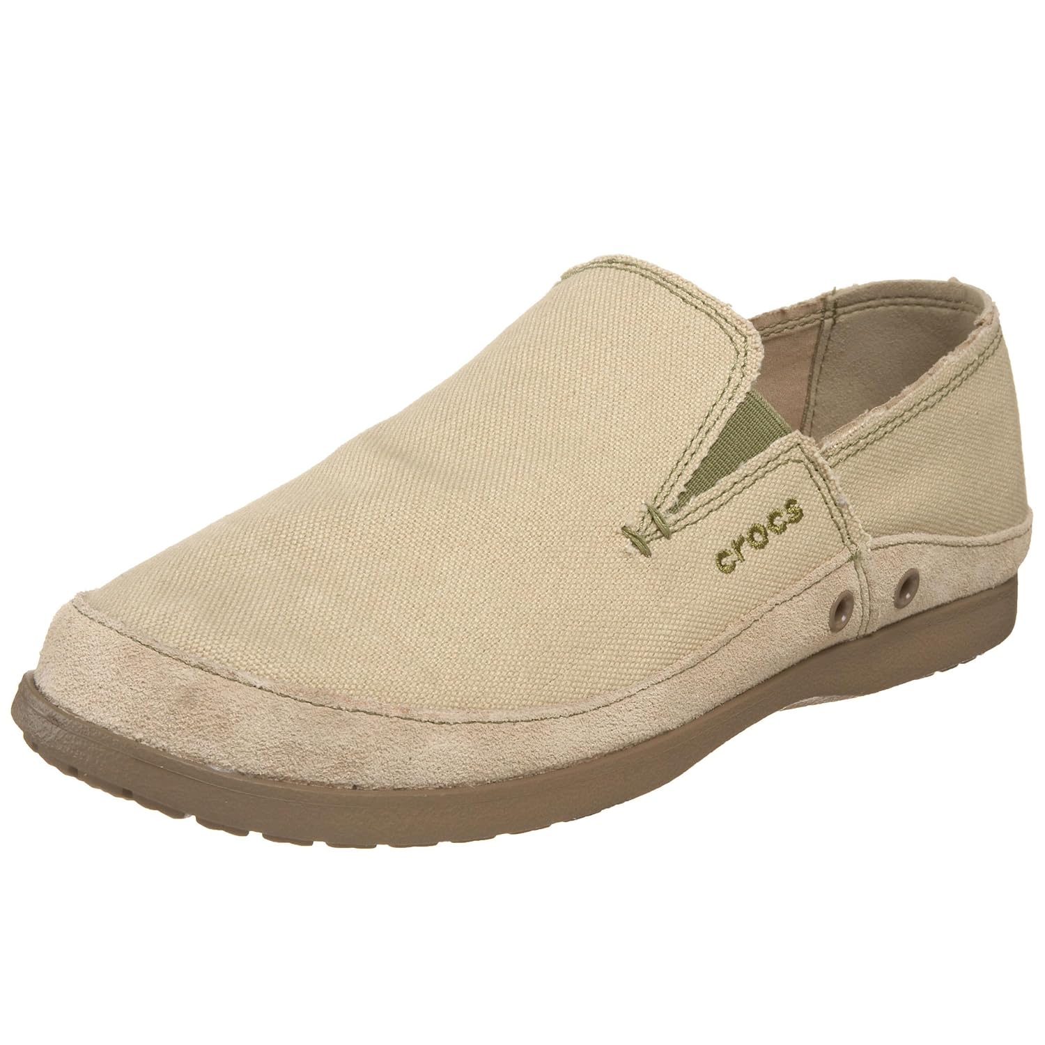 crocs Melbourne - Zapatos de Tela para Hombre, Color Marfil, Talla 41 ...