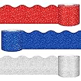 Amazon.com: Whaline 196.9ft Patriotic Bulletin Board Borders 3 Rolls ...