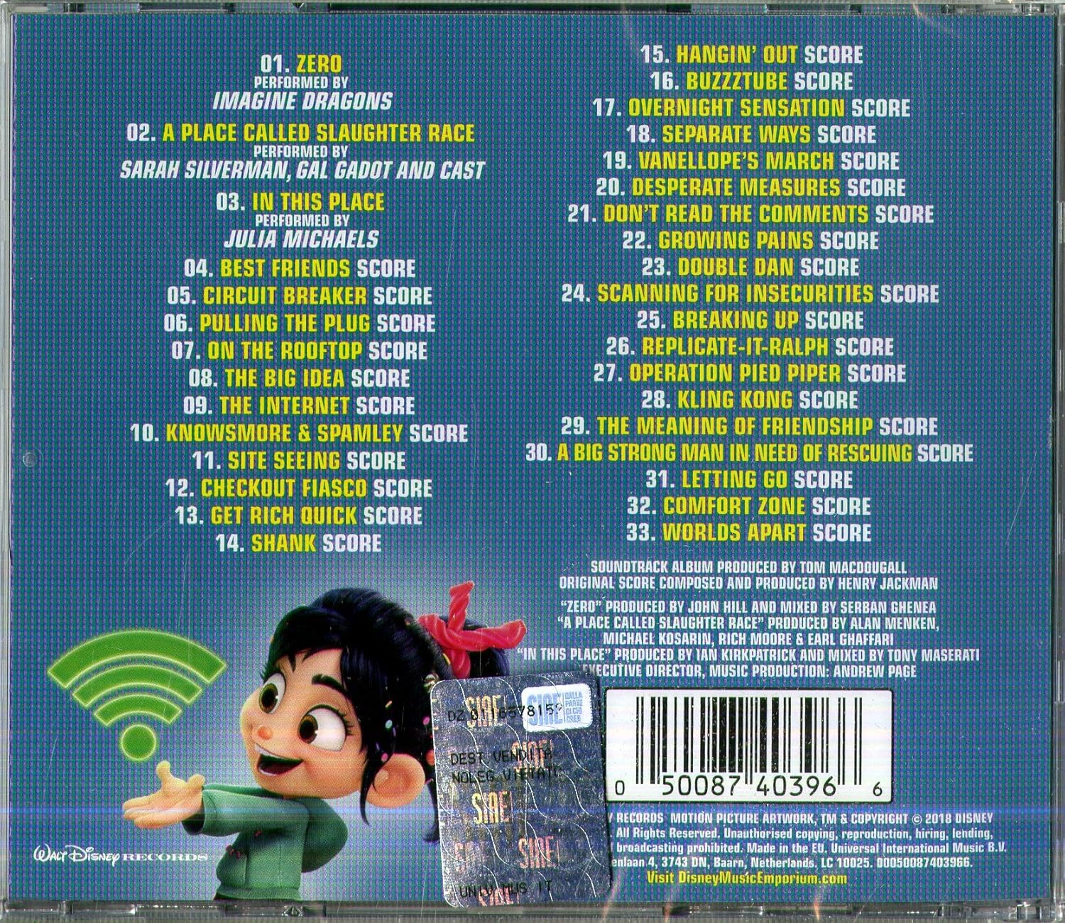 Ralph Breaks The Internet Original Motion Picture Soundtrack Bigamart