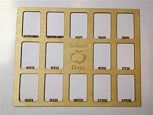 Amazon.com - 11x14 School Days Picture Frame Mat- Show off your childs ...