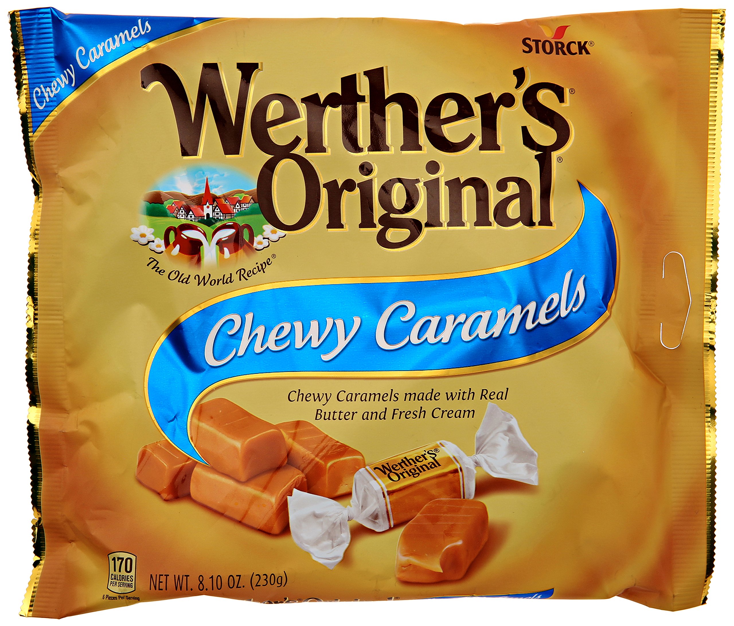 Amazon.com : WERTHER'S ORIGINAL Creamy Caramel Filled Hard Candies, 2. ...