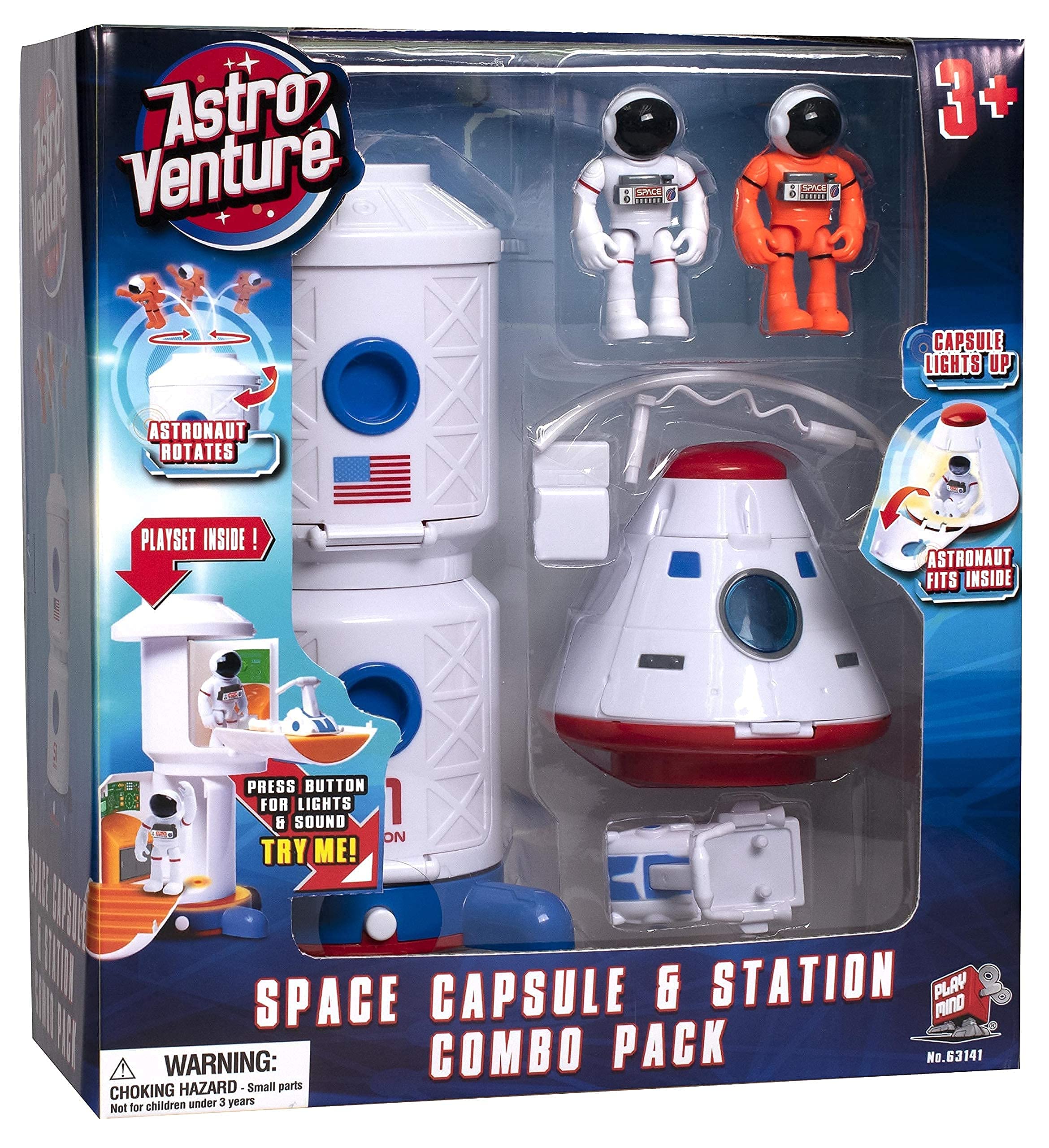 Mua Space Playset - Toy Space Station & Space Capsule with Lights and ...