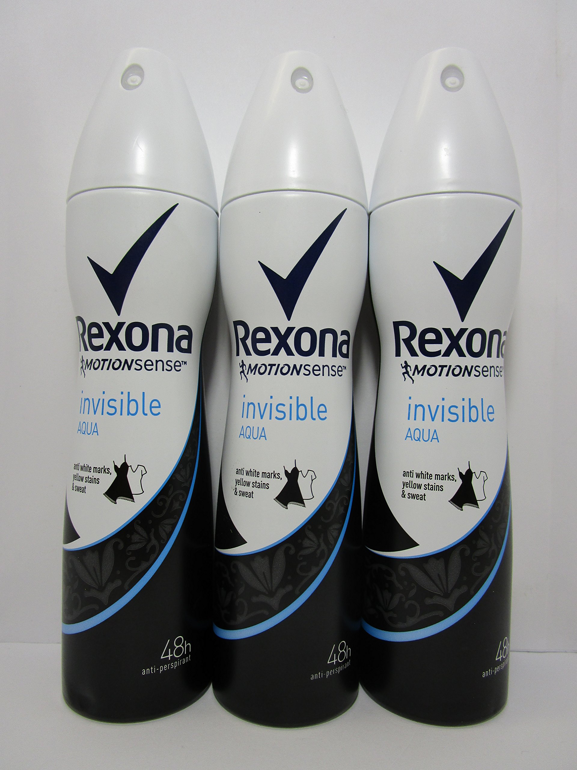Amazon.com : REXONA WOMEN MotionSense INVISIBLE PURE 48h ANTI ...